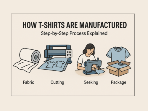 How T-Shirts Are Manufactured | Step-by-Step Process Explained
