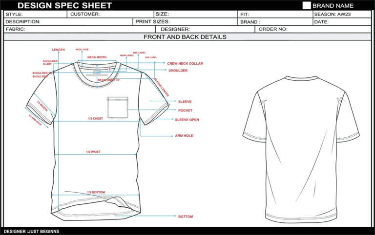 Basic T-Shirt Pattern: A Beginner's Step-by-Step Guide