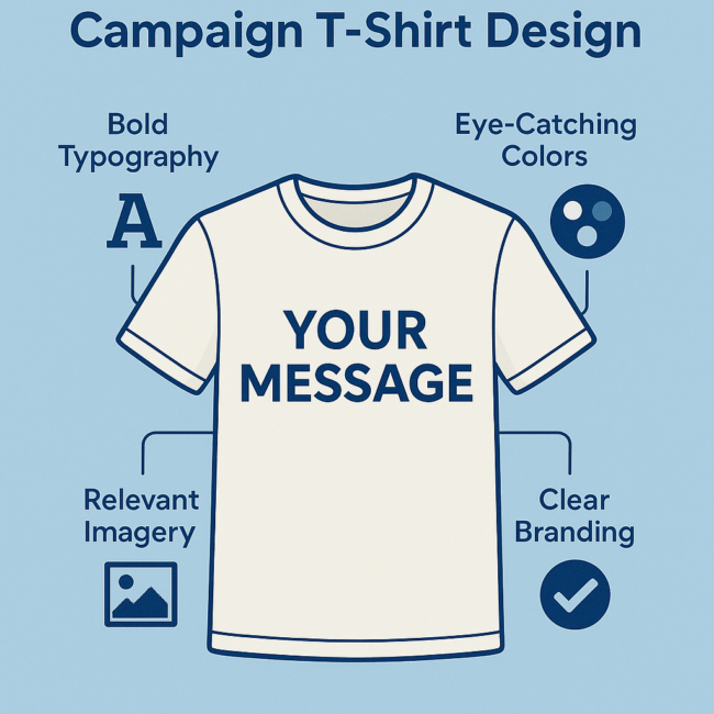 Campaign T-Shirt Design Template: Create Eye-Catching Designs